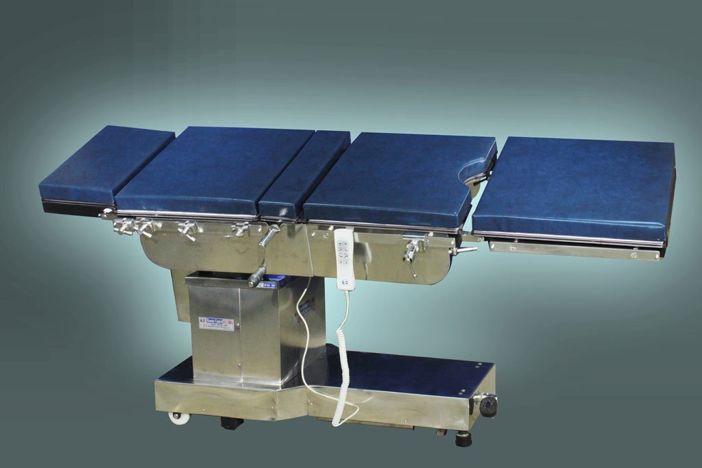 FULLY REMOTE C-ARM COMPATIBLE OT TABLE (HPTAB 1006) - S S Health Care ...