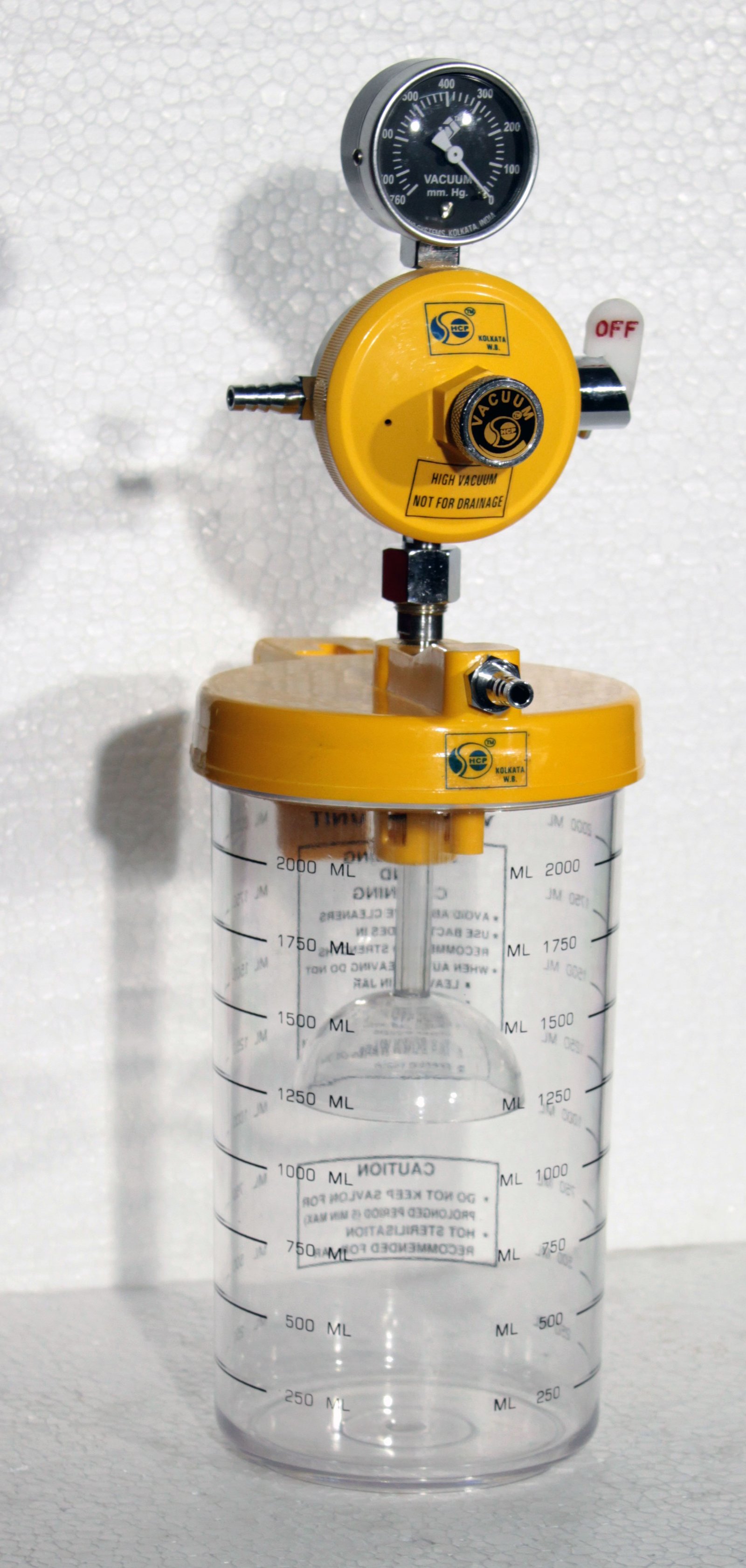 WARD VACCUM UNIT 2000 ML - S S Health Care Products-Manufacturer of ...